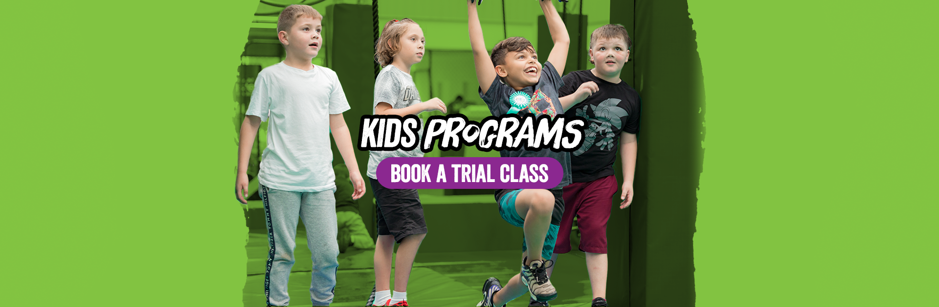 Kids Programs Trial Class Kids Classes | Ninja Parc